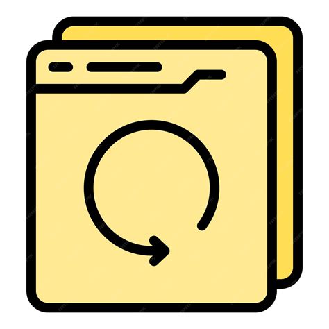 premium vector online backup icon outline online backup vector icon