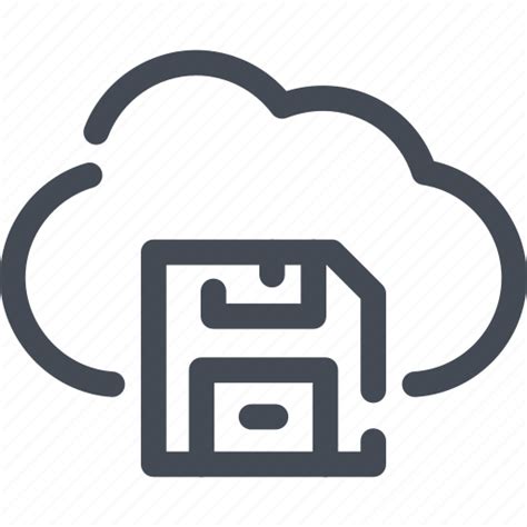 cloud save service icon