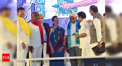 Telangana Assembly Elections 2018 Sonia Gandhi Storms Trs Bastion