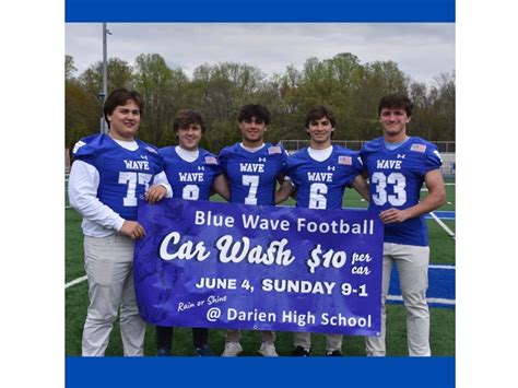 Darien High School Football Team To Hold Annual Car Wash Darien Ct Patch
