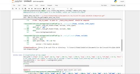 Issue Reading Gdf File Indexerror 💬 Support And Discussions Mne Forum