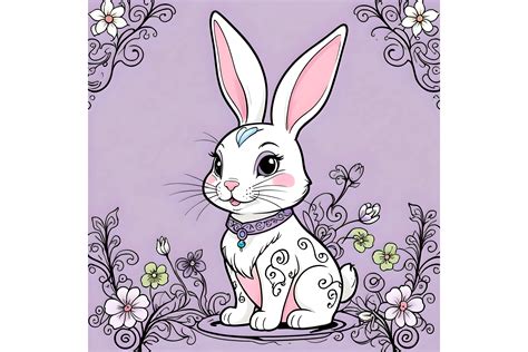 Cute Easter Bunny A403 Graphic By Publikado · Creative Fabrica