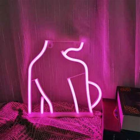 Lady Back Led Neon Sign Supplier Tekhol Flexible Neon Led Strip