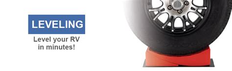 Recpro Rv Camper Leveling Kit With Curved Levelers And