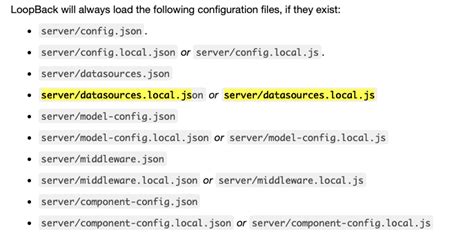 Nodejs How To Get Loopback 3 Conditional Datasources And Model