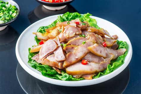 凉拌猪拱嘴中国菜系食品餐饮摄影素材汇图网