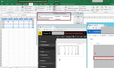 Cant Connect To Onedrive Business Excel Workbook Microsoft Fabric Community