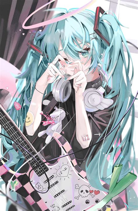Hatsune Miku Vocaloid Drawn By Snf L Danbooru