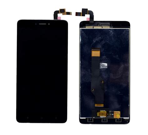 LCD With Touch Screen For Xiaomi Redmi Note 4 64GB Black By Maxbhi Com