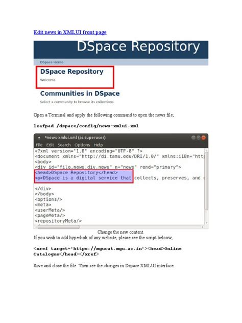 Dspace Xmlui Customization Pdf