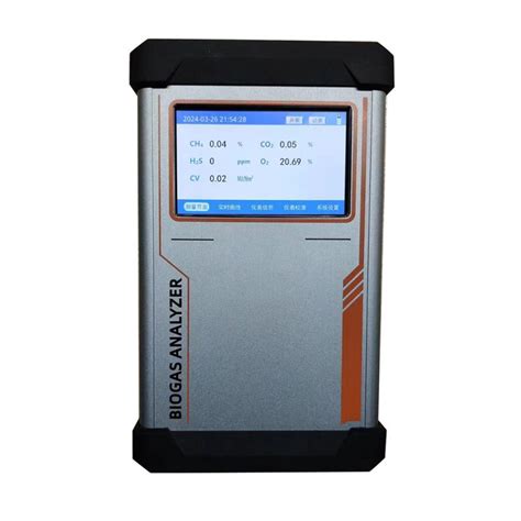 Ndir Biogas Analyzer Ndir Ch4 Co2 H2s O2 Co Rok International