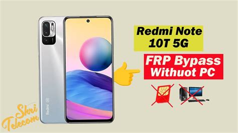 Redmi Note T G FRP Bypass Without PC Google Account Remove MIUI YouTube