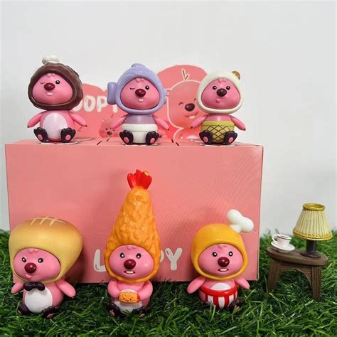 Spots Spots Loo Ruby Mystery Box Cookies Bread Descending Food Series Figures Cute Trendy Toys
