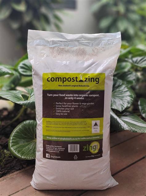 Larger Bag Of Compost Zing 5kg