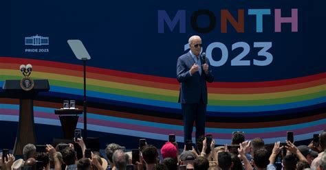 At Pride Event Biden Vows To Protect Rights Of L G B T Q Americans
