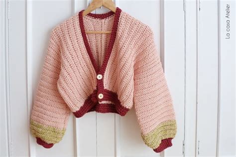 COMO TEJER UN CARDIGAN A CROCHET FÁCIL La Casa Atelier