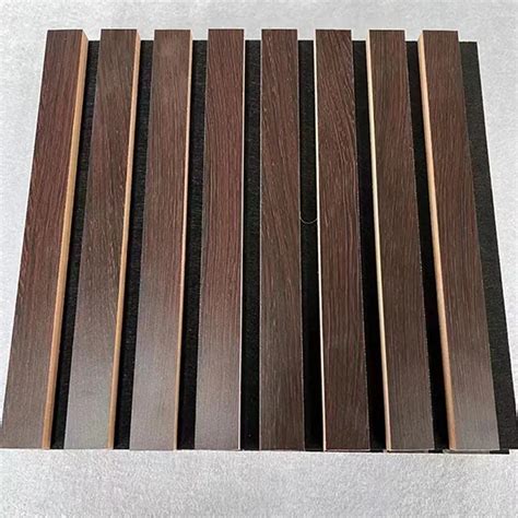 Wood Acoustic Slat Panels Soundproof Acoustic Wood Slat Wall Panels