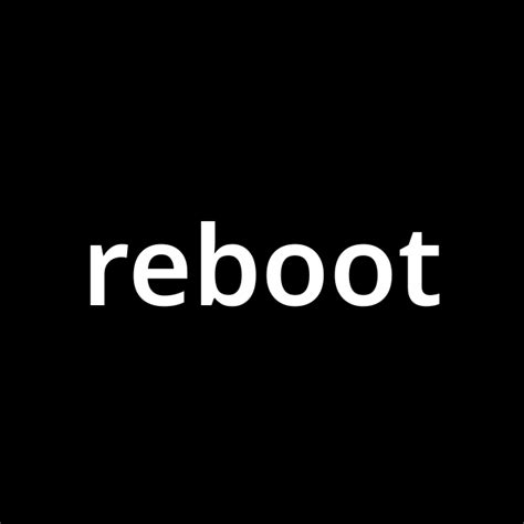 リブート reboot とは カタカナ語の意味発音類語辞典