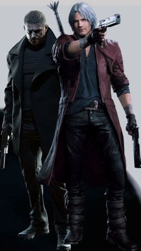 Chris Redfield And Dante By Zyule On Deviantart