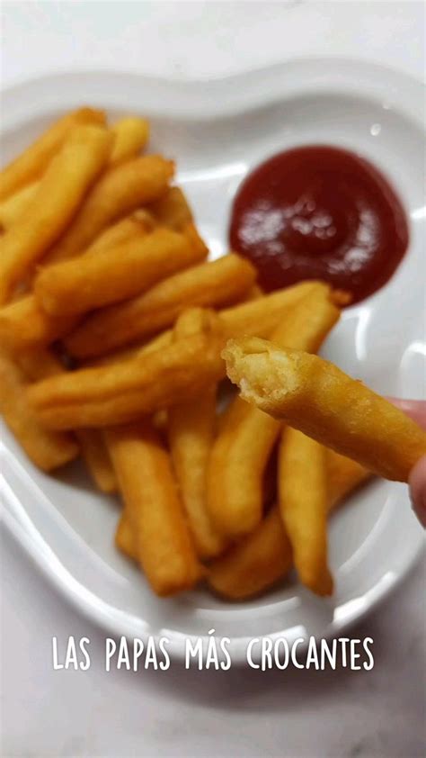 Las papas más crocantes Recetas de comida Recetas de comidas faciles Comida thai recetas