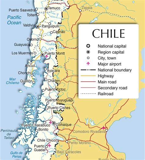 Chile A Country Profile Nations Online Project