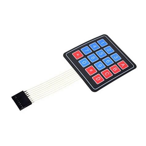 Polycarbonate Matrix Keypad Membrane For Used For Electrical Size X Cm LxW At Piece