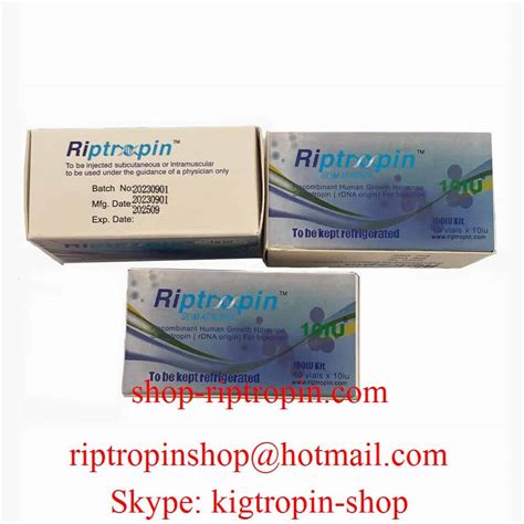 Riptropin Hgh 100iu Best Quality High Purity Riptropin For Muscle