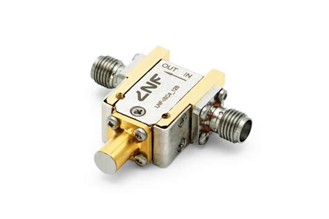 Small 4 12 Ghz Single Junction Isolatorcirculator Low Noise Factory
