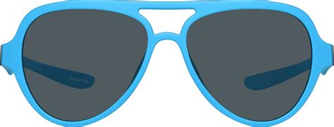 Blue Optiflex Aviator Glasses 1210536 Zenni Optical