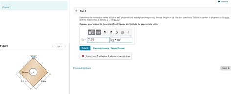 Solved Review Figure Part A Determine The Moment Of Chegg
