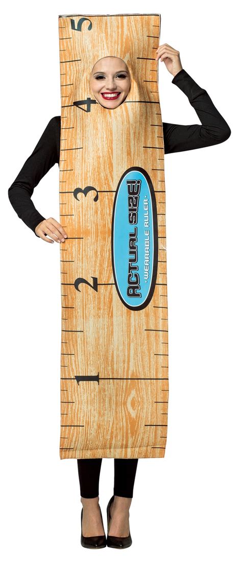 Rasta Imposta Ruler Measuring Tape Measure Costume One Size Fits Most