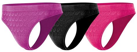 Asics Unisex Asx Thong 3 Pack Underwear