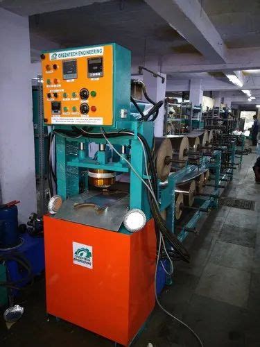 Greentech Engineering Fully Automatic Hydraulic Wrinkle Plate Making Machine Capacity