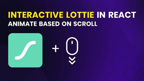 Interactive Animations On Your React Website Without Videos Or GIFs YouTube