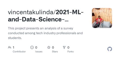Github Vincentakulinda2021 Ml And Data Science Survey Analysis This