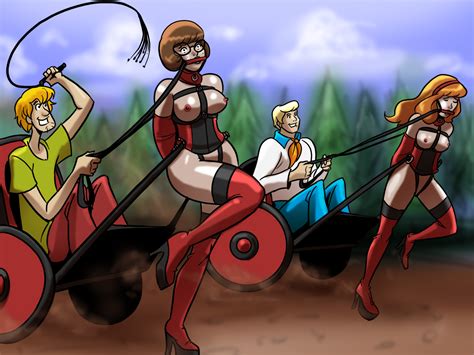 Post Daphne Blake Fred Jones Night Glare Scooby Doo Series Shaggy Rogers Velma Dinkley