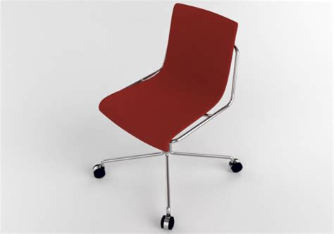 Objetos BIM Descarga Gratuita Sillas 3D Silla De Tela Kokuyo