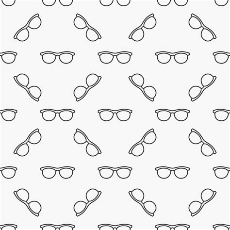 Premium Vector Sunglasses Vector Pattern Seamless Background