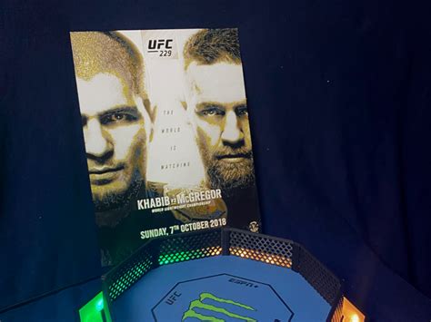 Ufc 229 Khabib Vs Conor 3d Poster By Ameenr10 Makerworld