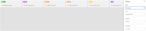 Kanban Board Does Not Work On Views Filtered On Formula Column User Talk SeaTable Forum