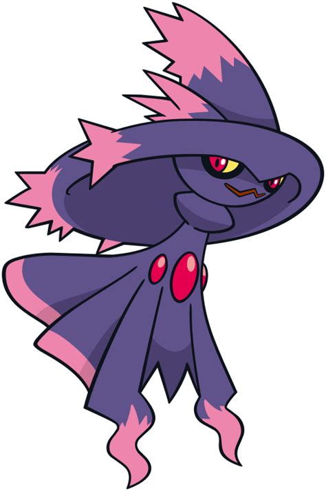 Mismagius official artwork gallery Pokémon Database