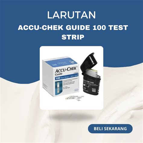 Accu Chek Guide 100 Test Strip Pt One Medika