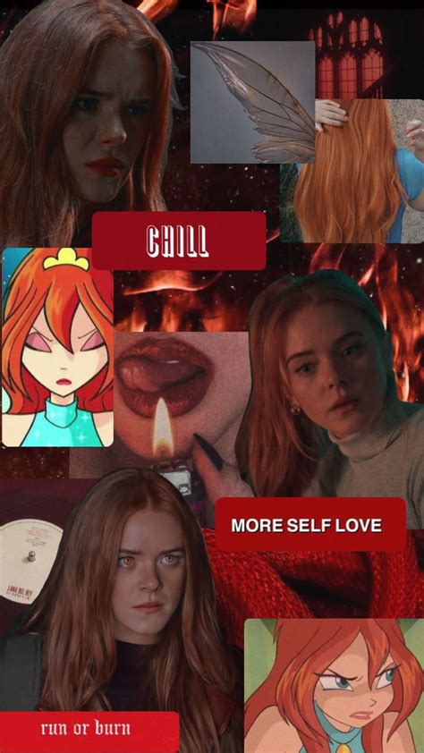 Winx Club Bloom Collage Aesthetic In 2024 Winx Club Bloom Winx Club