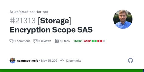 Storage Encryption Scope Sas By Seanmcc Msft · Pull Request 21313 · Azureazure Sdk For Net