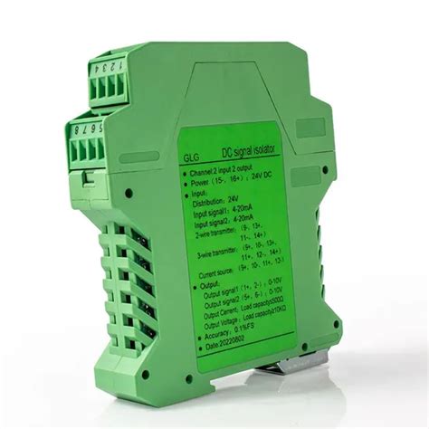 Analog Signal Isolator 4 20mA To 0 10V 4 20mA To RS485 Signal Converter Isolator 1 In 1 Out 4