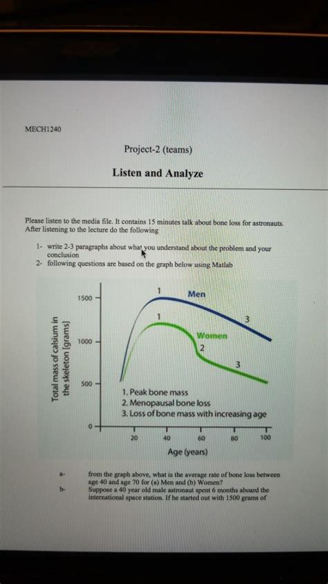 Solved Mech1240 Project 2 Teams Listen And Analyze Please