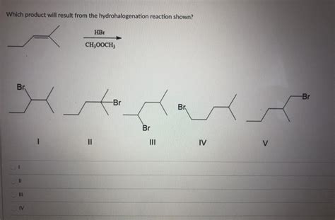 Solved Which product will result from the hydrohalogenation | Chegg.com