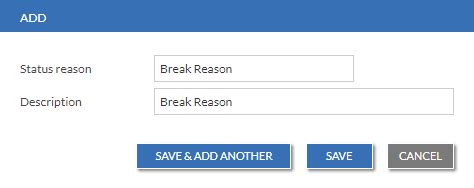 How To Add Agent Status Reasons Premier Contact Point