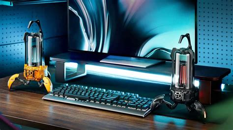 Explore Inspiring Tech Inspired Desk Decor For Engineers