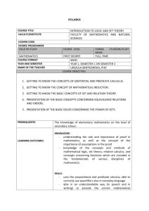 Calculus III Syllabus